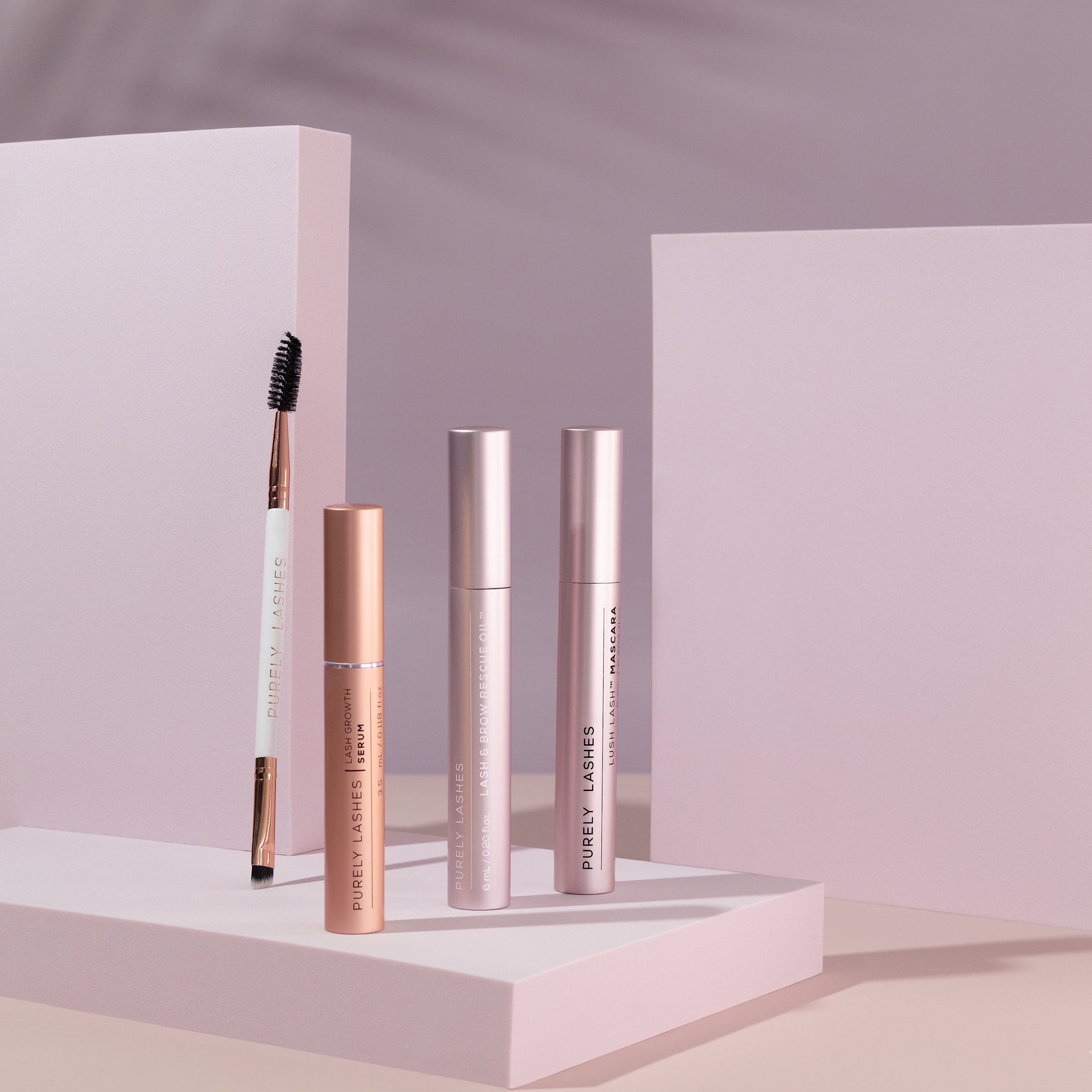 Duel Ended Lash Brush · Eyelash Brush · Purely Lashes